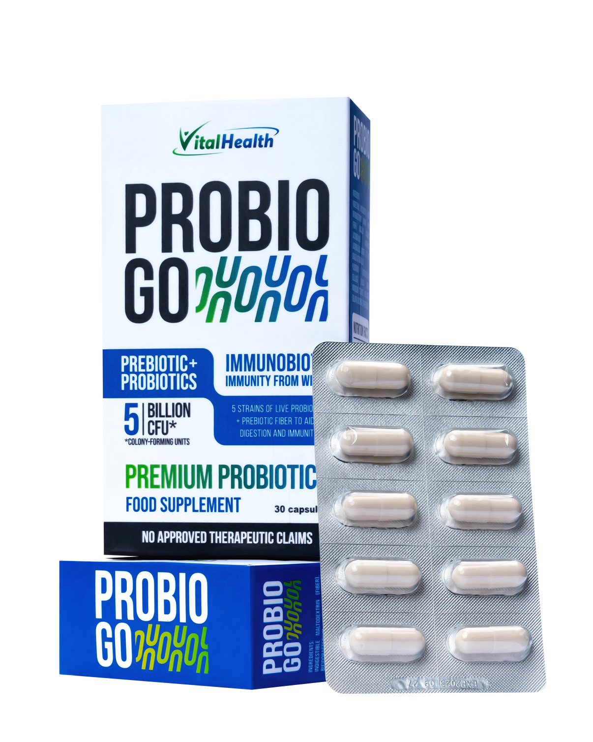 ProbioGo® Probiotic+Prebiotic+Immunobiotic by Vital Health Philippines