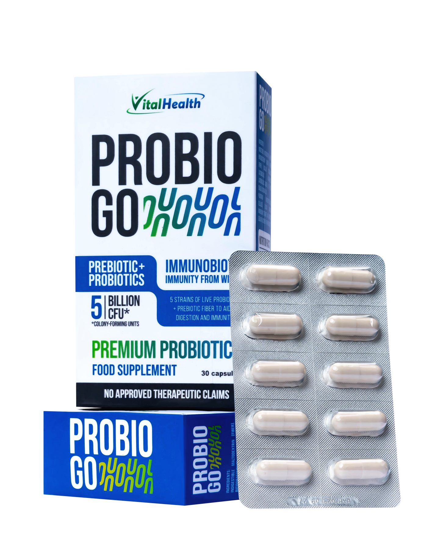 ProbioGo® Probiotic+Prebiotic+Immunobiotic by Vital Health Philippines